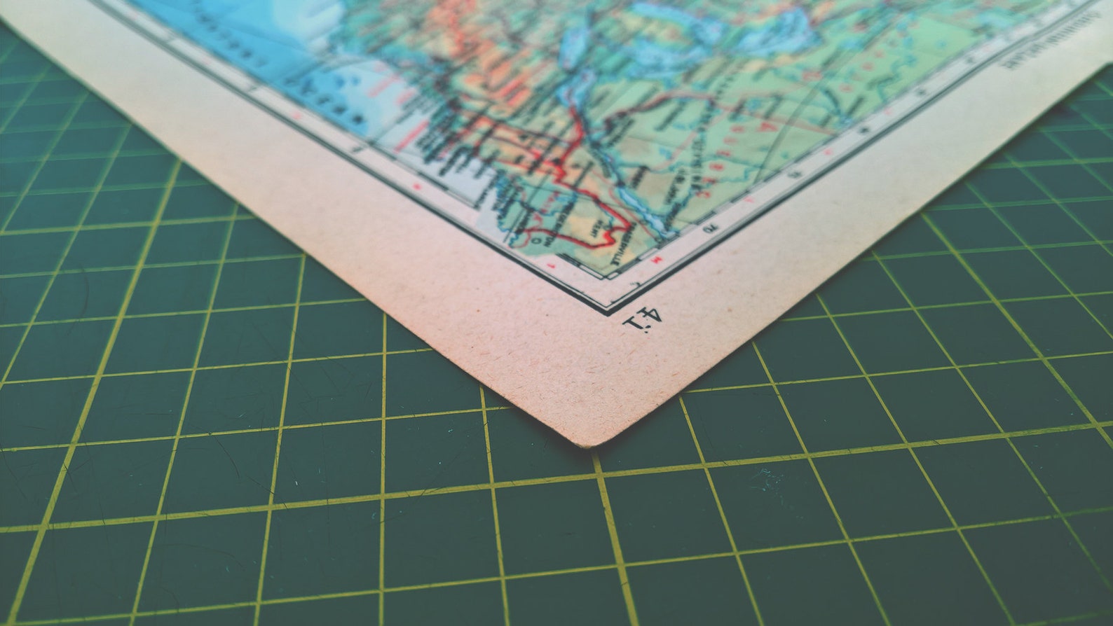 1956 Vintage USA Map | Etsy