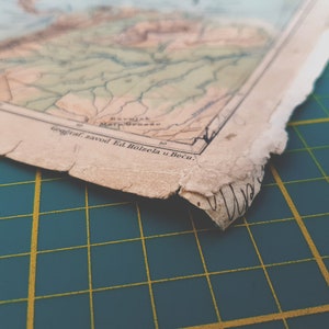 1908 Vintage North America Map - Etsy