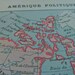 1924 Vintage Map of the Americas - Etsy
