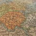1907 Vintage Railways Map of Germany - Etsy