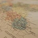 1907 Vintage Railways Map of Germany - Etsy