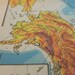 1950 Vintage North America Map - Etsy