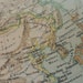 1893 Vintage Map of Asia - Etsy