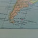 1924 Vintage Map of the Americas - Etsy