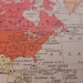 1957 Vintage Interwar Period Map of the World - Etsy