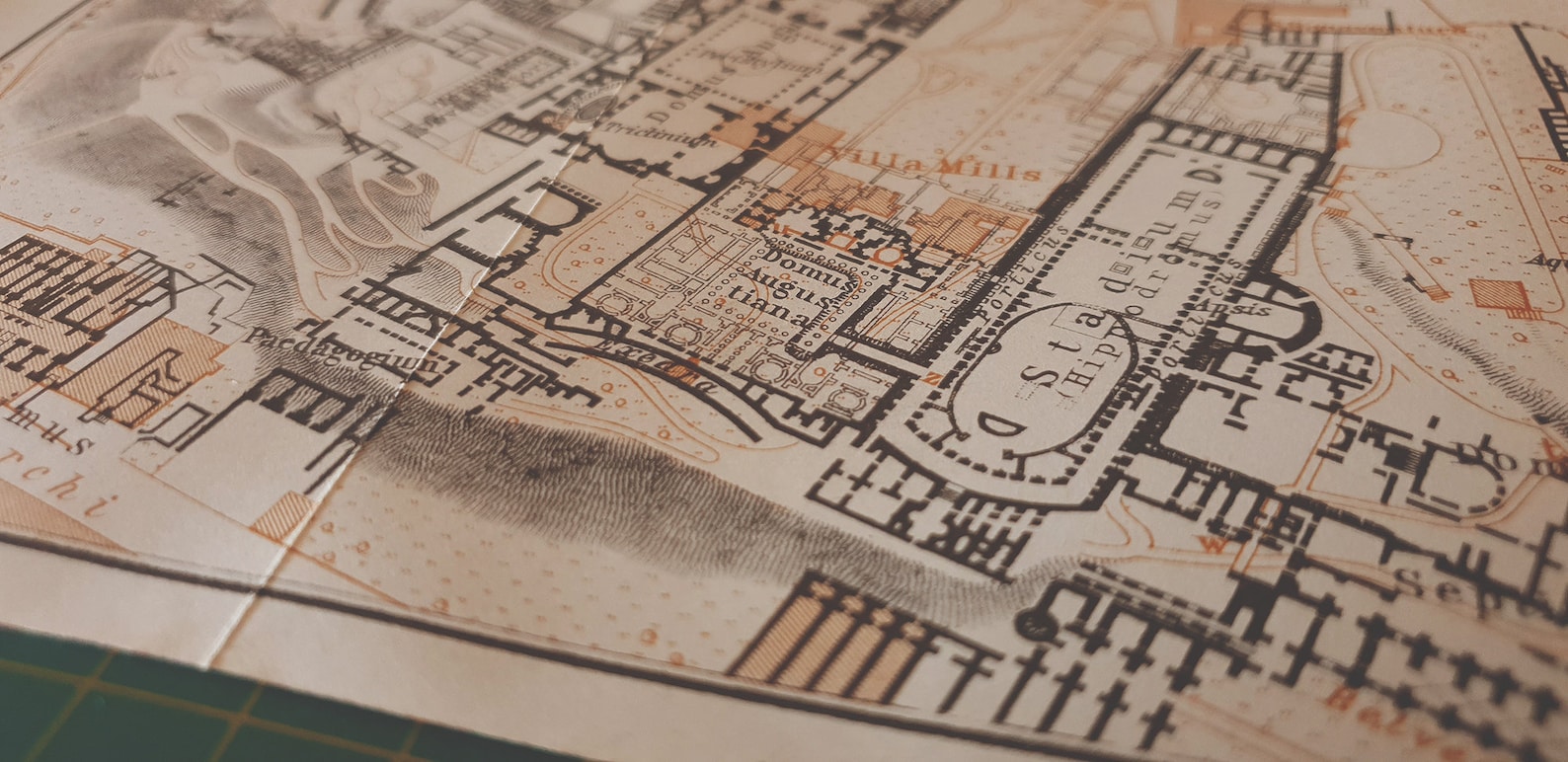 1928 Vintage Palatine Hill Map - Etsy