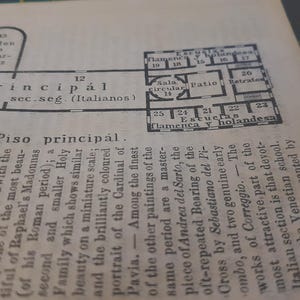 1901 Vintage Plan of the Prado Museum - Etsy