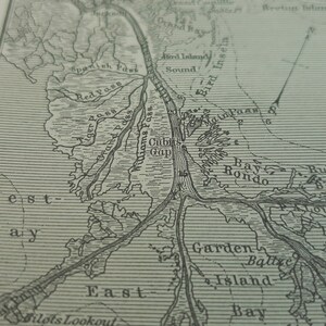 1907 Vintage Mississippi Delta Map - Etsy