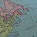 1924 Vintage Map of the Americas - Etsy