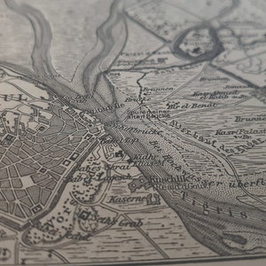 1907 Vintage Mosul & Nineveh Map - Etsy