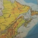 1950 Vintage North America Map - Etsy