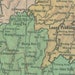 1955 Vintage Southeast Asia Map - Etsy