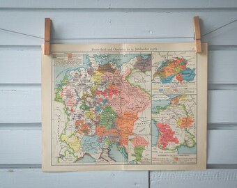14th Century Map Of - Etsy