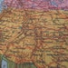 1936 Vintage North America Map - Etsy