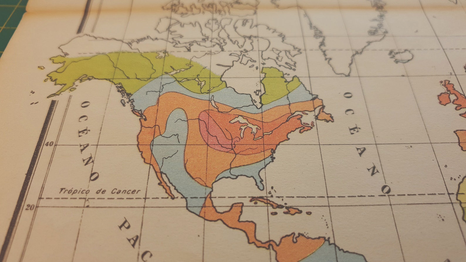 1950 Vintage World Map - Etsy