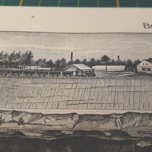 1907 Vintage Lignite Surface Mining Lithograph Illustration - Etsy