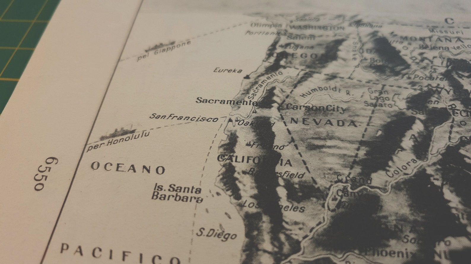 1935 Vintage Map of USA | Etsy