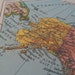 1936 Vintage North America Map - Etsy