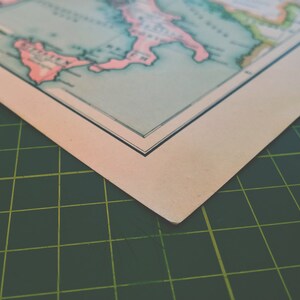 1908 Vintage Map of Hohenstaufen Dynasty Lands - Etsy