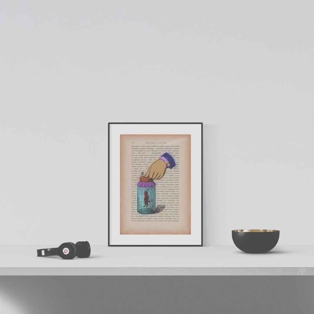 1895 Vintage Cartesian Devil Illustration - Digital Download - Etsy