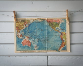 Map of Pacific - Etsy
