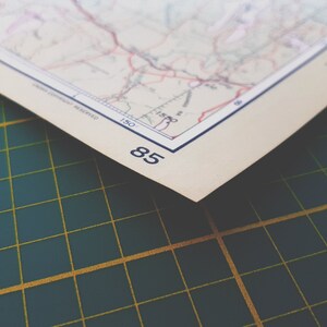 1968 Vintage Isaac Region Map - Etsy