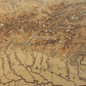 1884 Vintage Central Europe Map - Etsy