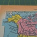 1956 Vintage Map of the Americas - Etsy