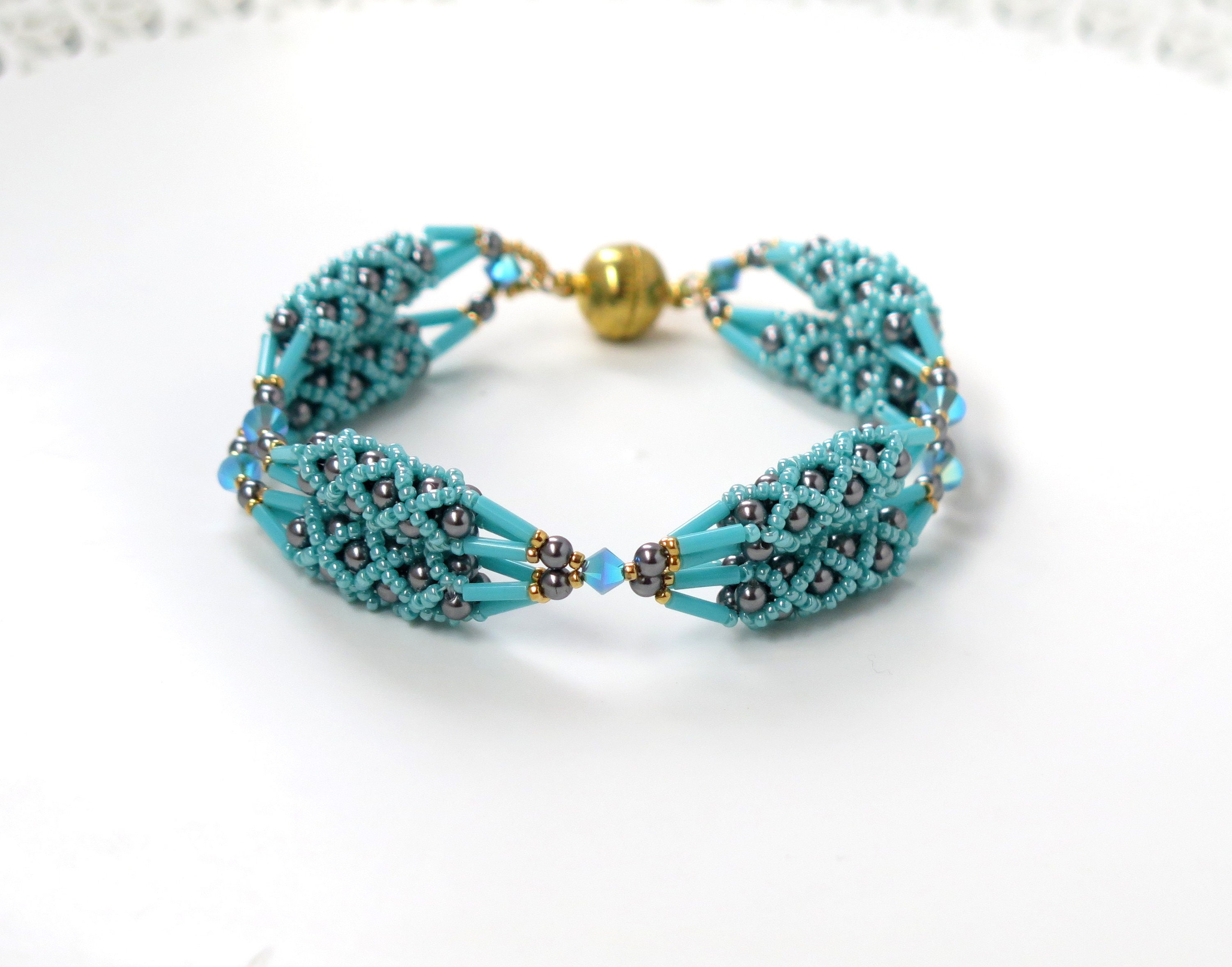 Beaded Jewelry Sets statement Necklace and Earrings - Etsy