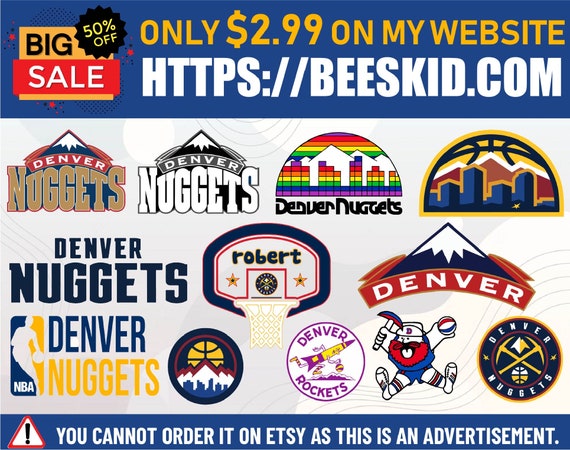 Denver-nuggets-svg Bundle Svg File for Cricut Layered Svg - Etsy