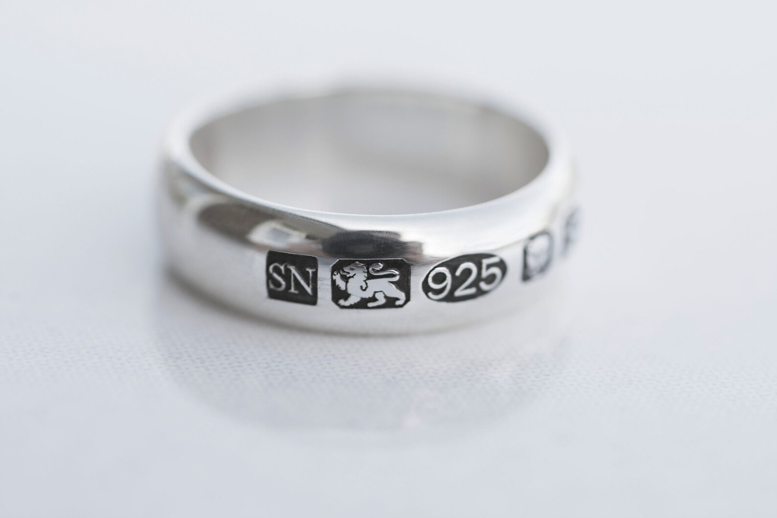Hallmarked Silver Ring London Hallmark Ring UK Hallmark - Etsy UK