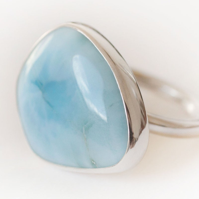 Blue Gemstone Ring - Etsy