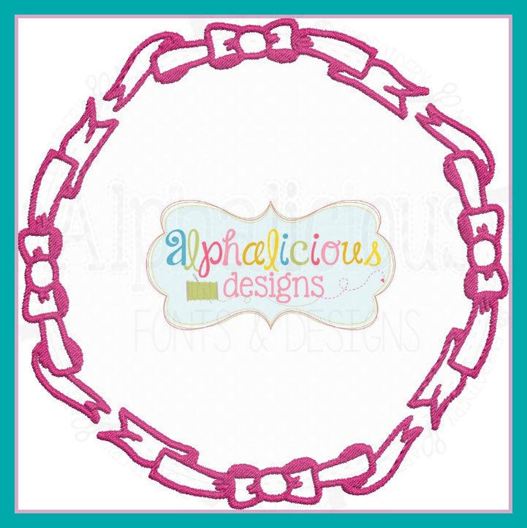Fancy Bow Monogram Frame- Laurel Wreath Frame- Monogram Frame ...