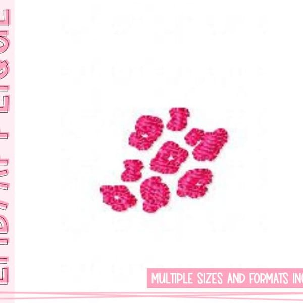 Leopard Embroidery Designs - Etsy