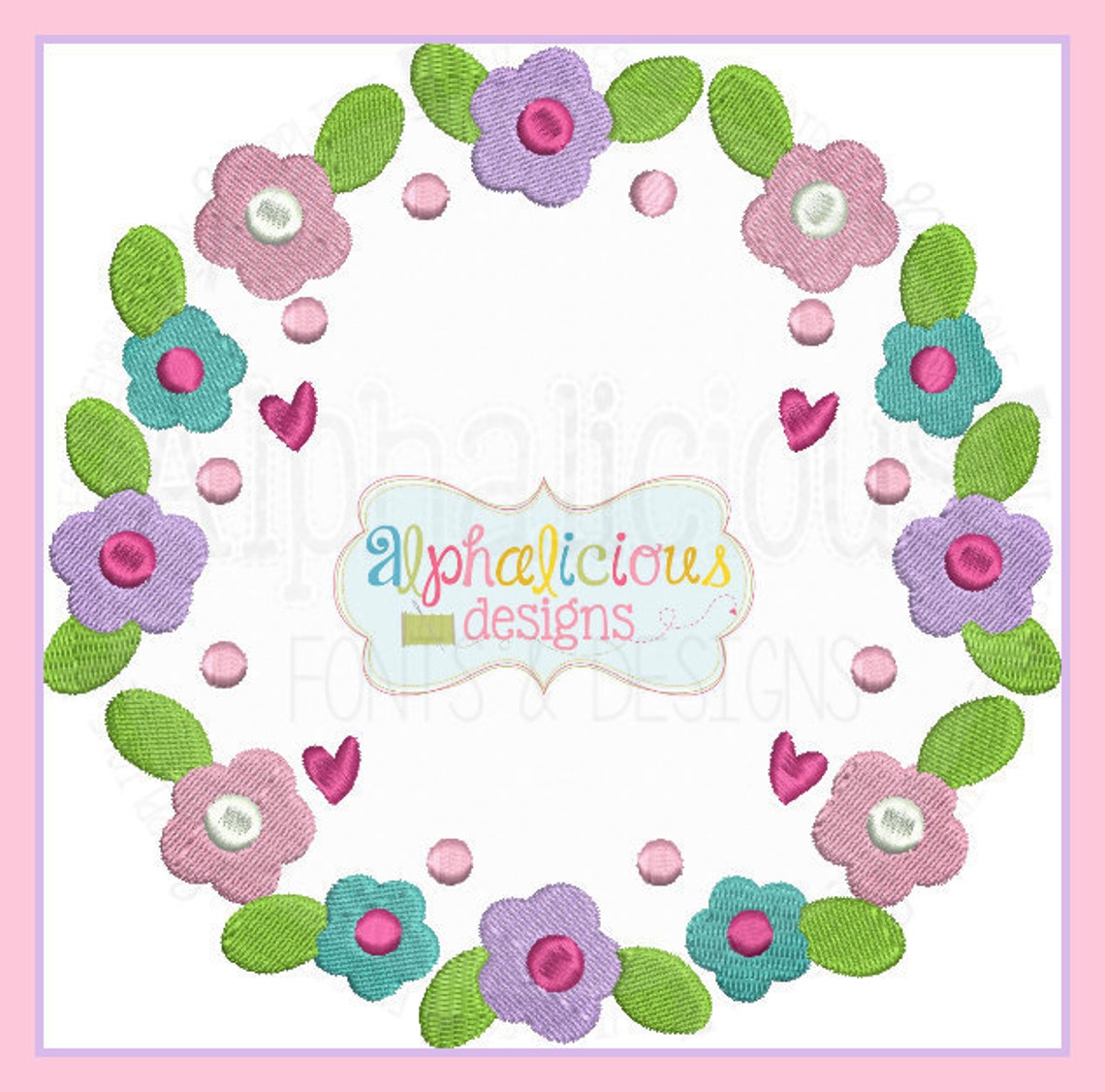Spring Floral Monogram Frame Laurel Wreath Frame Monogram - Etsy
