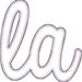 LA Applique Design Digitized Embroidery Design - Etsy