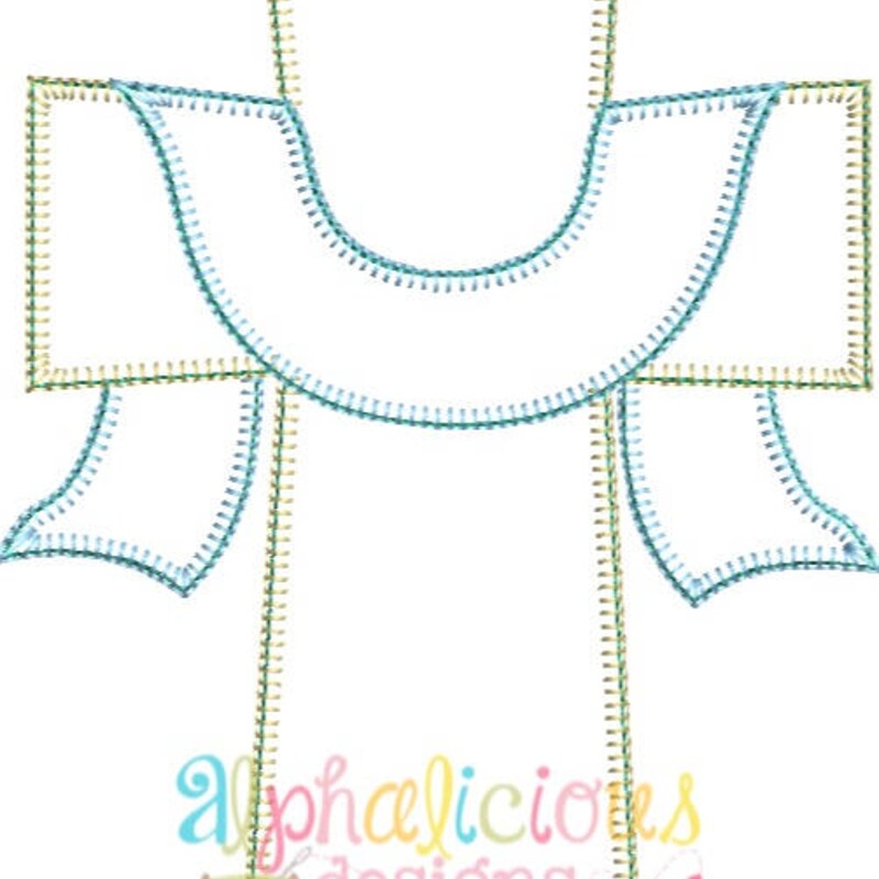 Cross Applique Shirt - Etsy