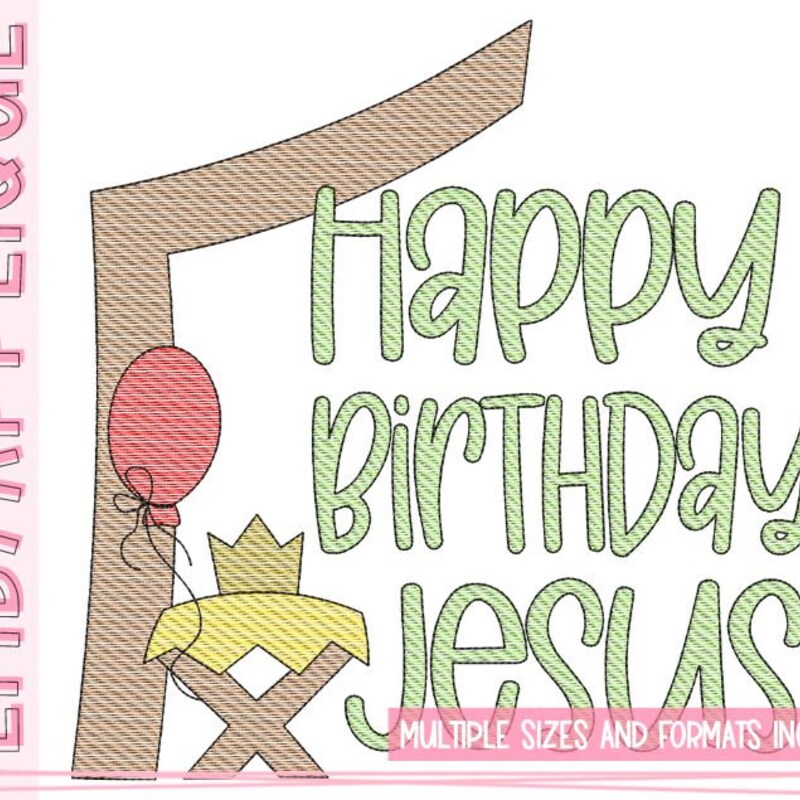 Happy Birthday Jesus - Etsy