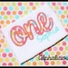 ONE Cursive Applique Font/design - Etsy