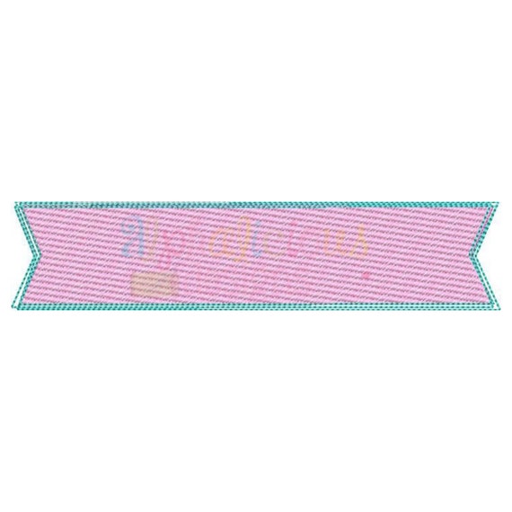 Signature Banner Sketch Embroidery Design Instant - Etsy