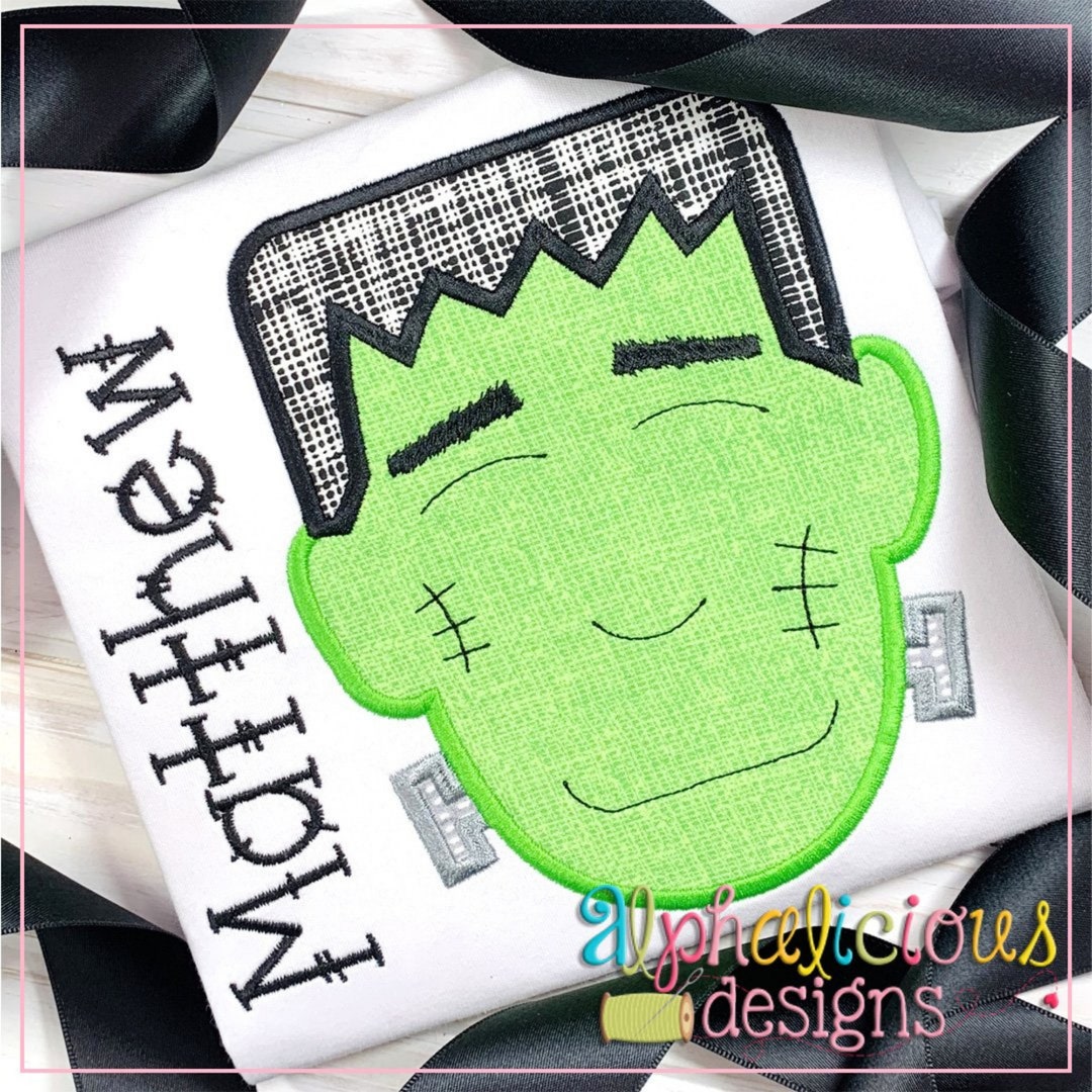 Mr Frank - Satin - Applique Design - Quick Stitch - Instant Download - Etsy