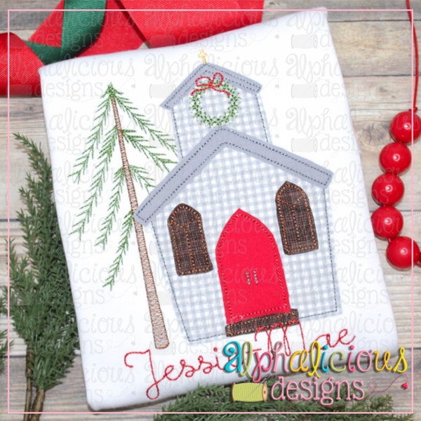Church Applique Pattern - Etsy