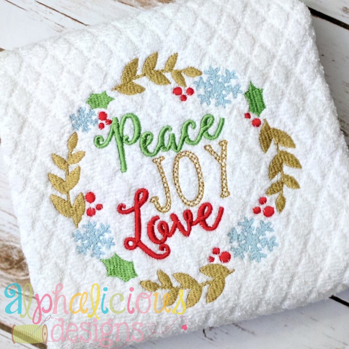 Christmas Frame Embroidery Wreath - Etsy