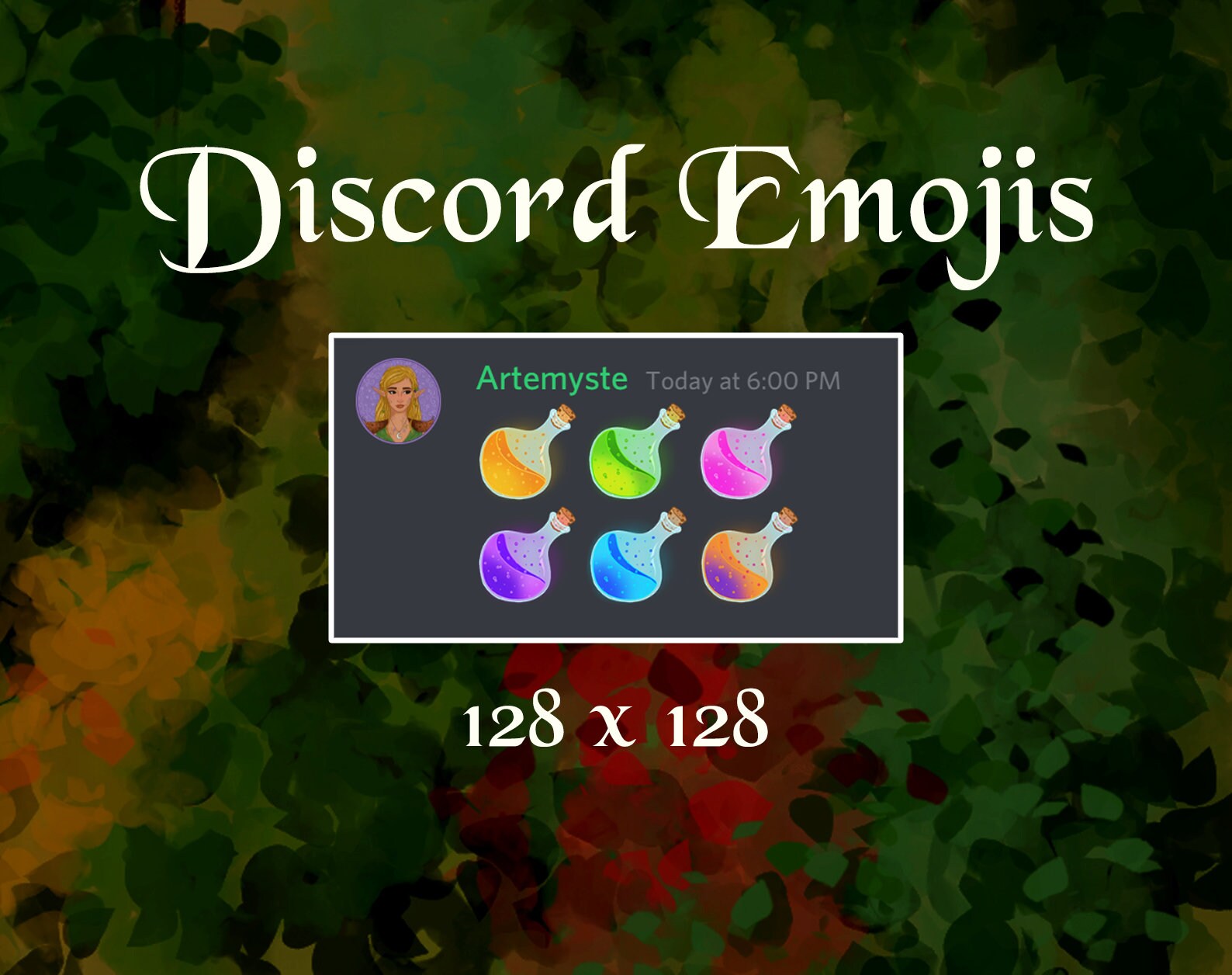 Potion Bottle Twitch Sub Badge ed Emote / Discord Emojis / - Etsy Italia
