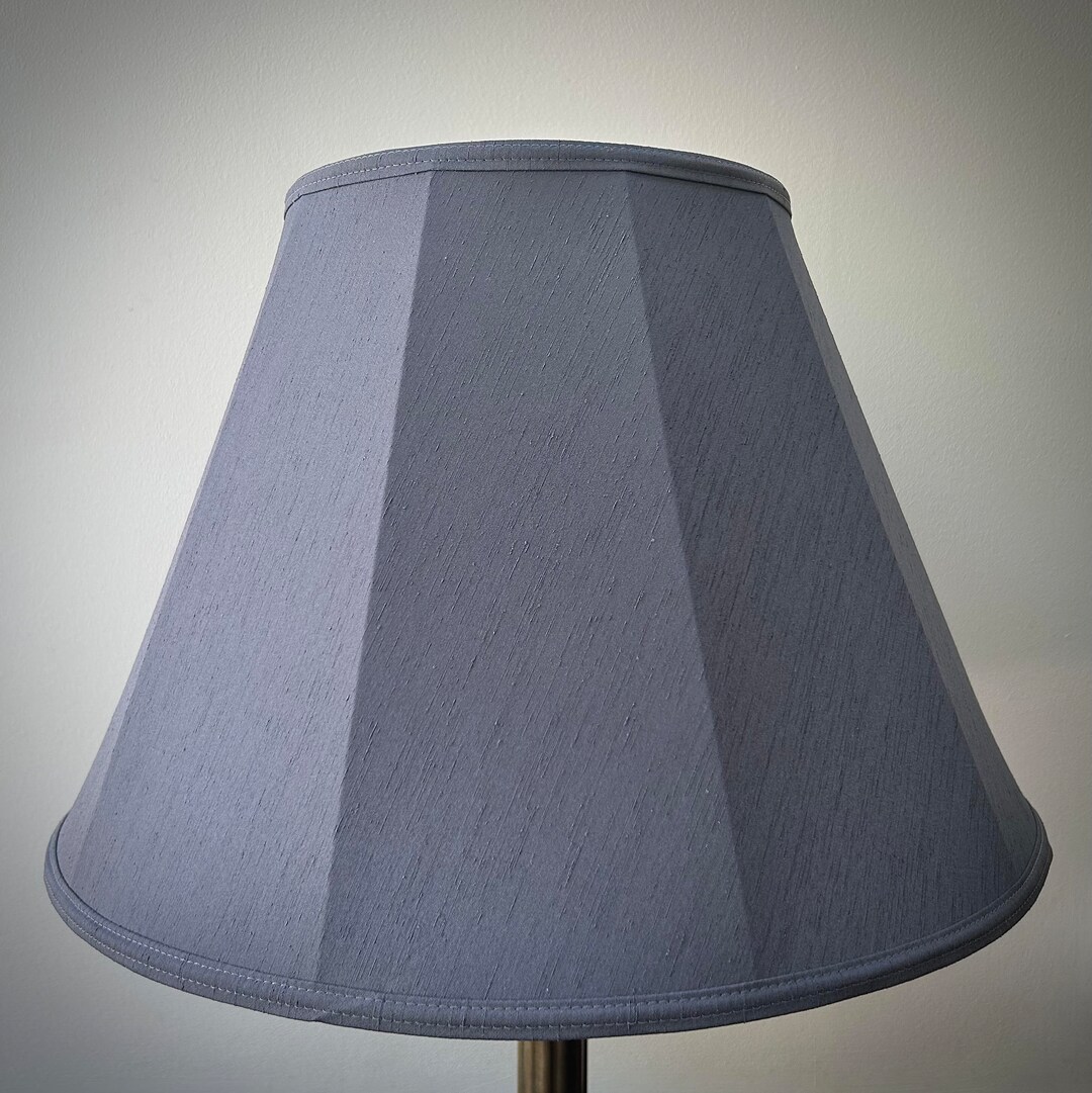 Pewter Grey Lamp Shades Wall Lights Table Lamps Floor Standard - Etsy