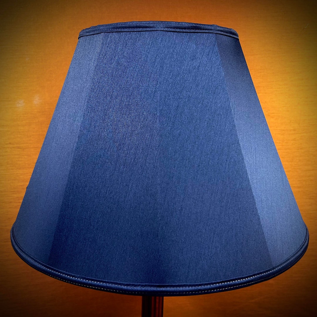 Navy Blue Lamp Shades Wall Lights Table Lamps Floor Standard - Etsy