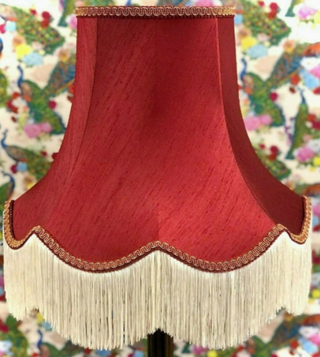 Burgundy Red Lampshades Wall Lights Chandeliers Floor Lamps Standard ...