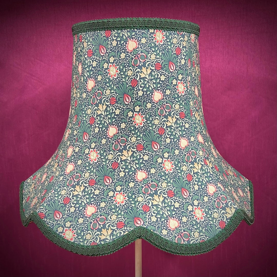 William Morris Persian Modern Fabric Lampshade for Bedside Table Floor ...