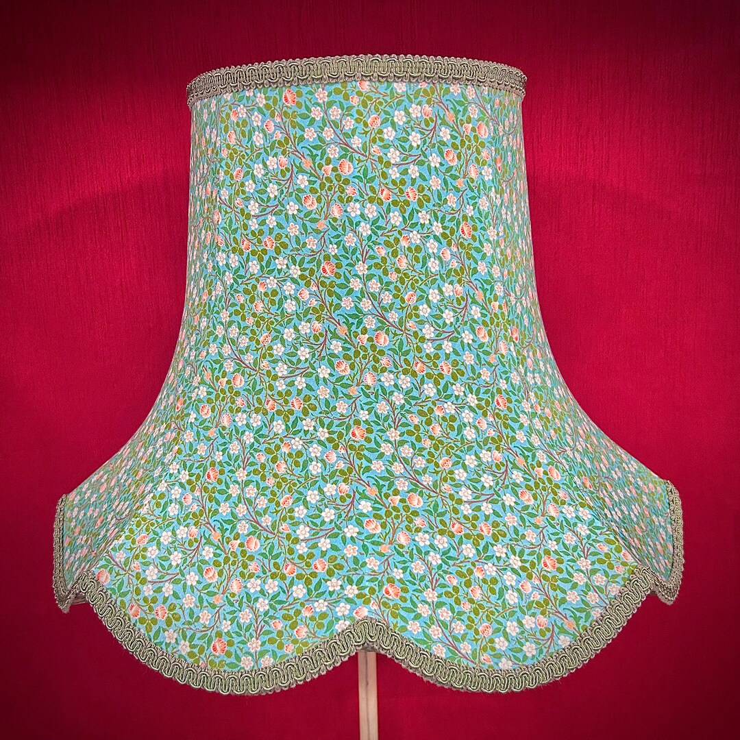 William Morris Clover Lampshades Standard Lamp Shades Wall Lights Table ...