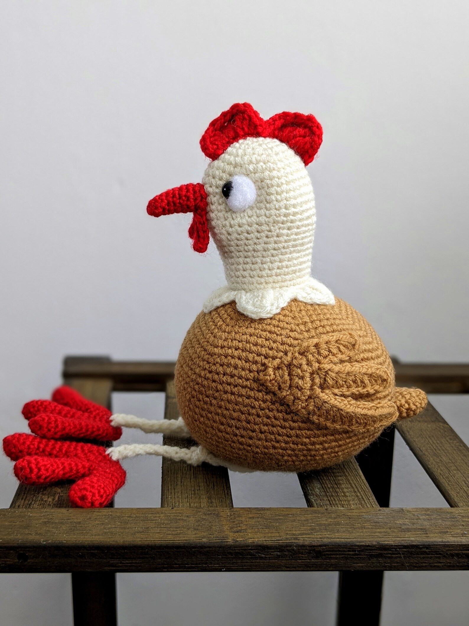 Knitting Pattern.pdf Digital Download.funny Chicken.pattern Download ...